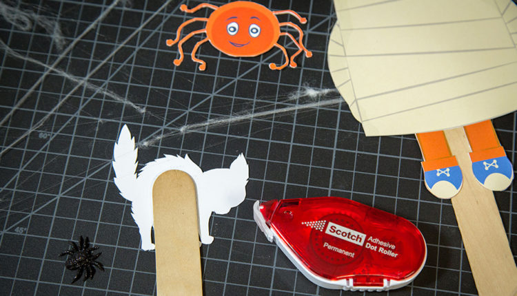 Printable Halloween puppets: Make your own Halloween puppet show